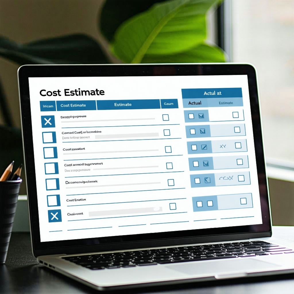 Cost Estimate Checklist | Benivo